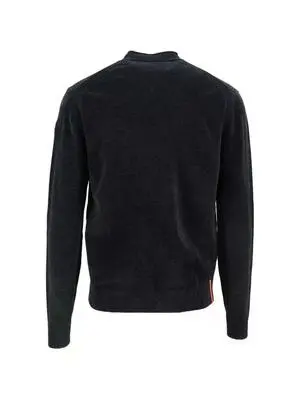 RRD Velvet-effect Crew-neck Sweater