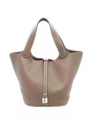 Hermès 2021 Mm Picotin Lock Tote Bag - Brown