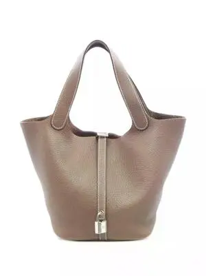 Hermès 2021 Mm Picotin Lock Tote Bag - Brown