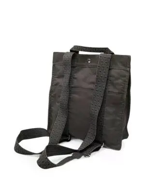 Hermès Canvas Mm Backpack - Grey