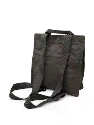 Hermès Canvas Mm Backpack - Grey