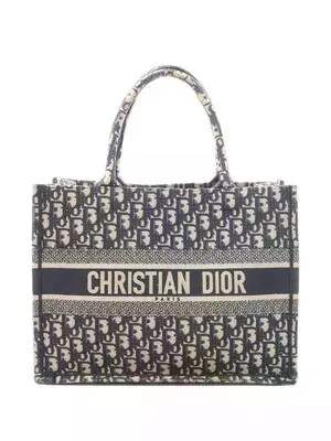 Dior Oblique Book Tote Medium Tote Bag