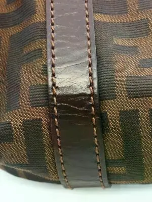 Fendi 2000s Zucca Mini Boston Bag