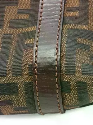Fendi 2000s Zucca Mini Boston Bag