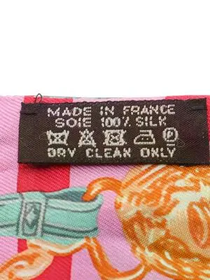 Hermès 2000s Striped Scarf