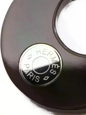 Hermès Buffalo Horn Chain Link Pendant Necklace
