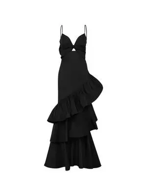 Johanna Ortiz Viva La Vida Ruffled Maxi Dress