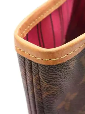 LOUIS VUITTON 2021 Mm Neverfull Tote Bag - Brown