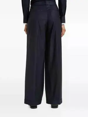 Peserico Pleated Turn-up Trousers