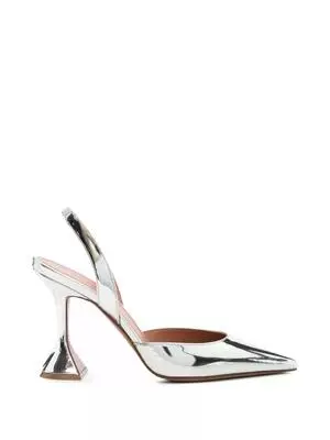 Amina Muaddi Hollis Slingback Pumps