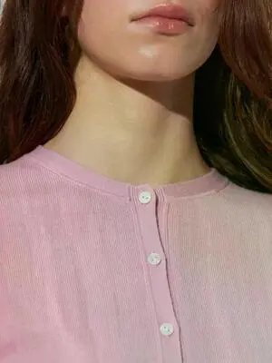 Posse Finn Button-up Cardigan - Pink