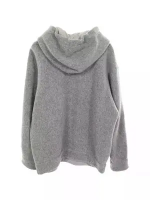 Giorgio Armani Logo Embroidered Hoodie