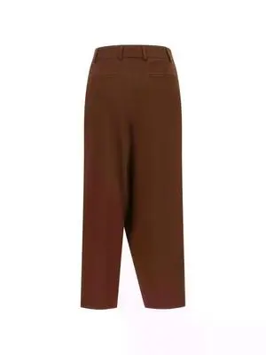 Alberto Biani Asymmetrical Wide-leg Pants