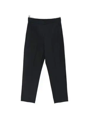 I BLUES Pressed-crease Cropped Trousers