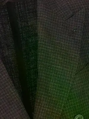 Tagliatore Double-breasted Micro-check Jacket