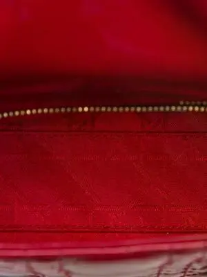 Dior 2019 Mini Patent Cannage Lady Satchel