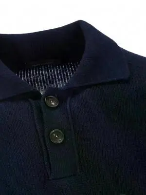 Tagliatore Button-collar Sweater