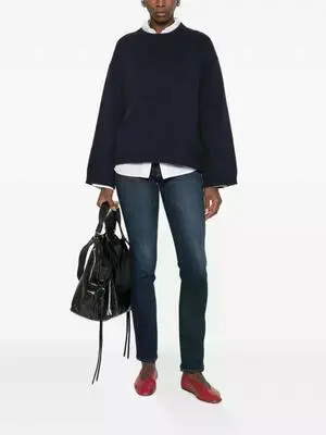 MOTHER The Rascal Skimp Straight-leg Jeans