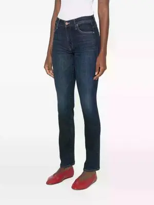 MOTHER The Rascal Skimp Straight-leg Jeans