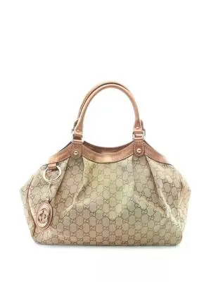 Gucci Sukey Gg Canvas Handbag