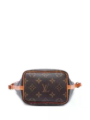 LOUIS VUITTON Monogram Nano Noe Bucket Bag