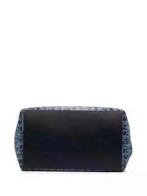 Dior Medium Oblique Denim Toujours Tote Bag