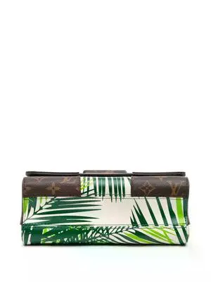 LOUIS VUITTON Monogram Palm Print Twist Mm Cross Body Bag
