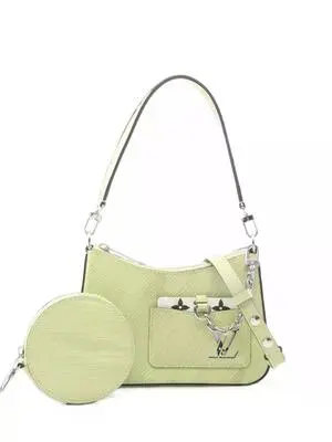 LOUIS VUITTON Louis Vuitton Marellini Epi Shoulder Bag Green
