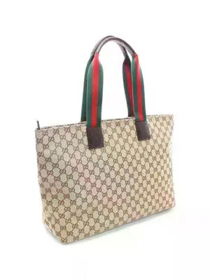 Gucci Gg Supreme Monogram Tote Bag