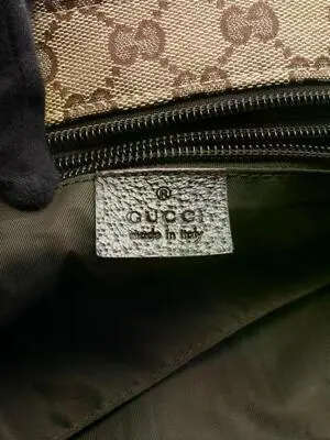 Gucci Gg Supreme Monogram Tote Bag
