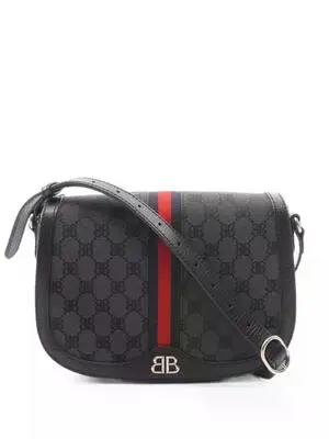 Balenciaga X Gucci The Hacker Project Shoulder Bag - Black