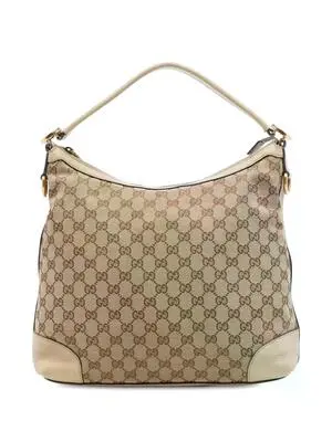 Gucci 2016-2026 Small Gg Canvas Miss Gg Hobo Satchel - Neutrals
