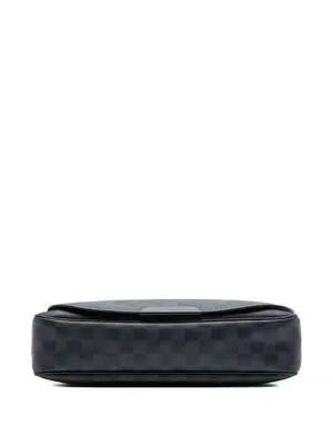 LOUIS VUITTON Damier Graphite Daniel Mm Crossbody Bag - Black