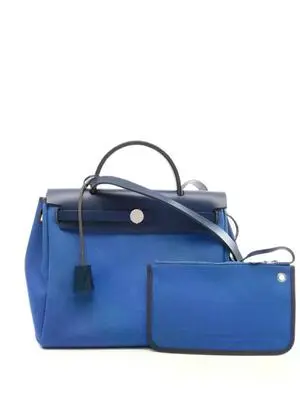Hermès Herbag Tote Bag - Blue