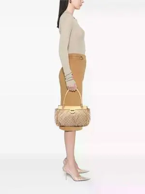 Gucci Gg Canvas Abbey D Ring Tote Bag