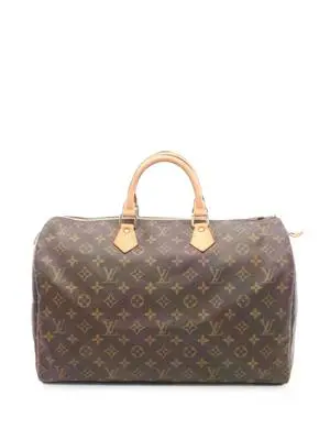 LOUIS VUITTON Speedy 40 Monogram Holdall - Brown