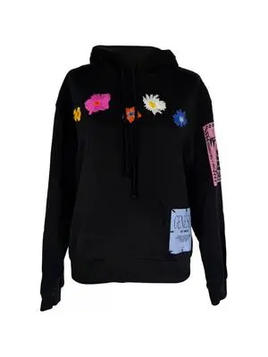 Alexander McQueen Genesis Ii Athena Flowers" Hoodie - Black