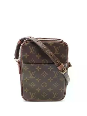 LOUIS VUITTON X Comme Des Garçons 2008 Petite Marceau Monogram Cross Body Bag - Brown