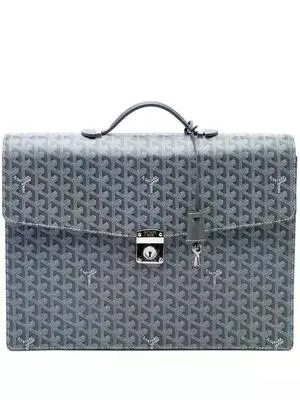 Goyard 2013 Goyardine Serviette Chypre Business Bag