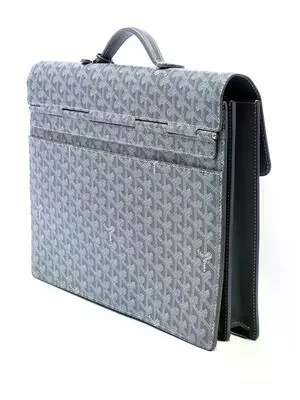 Goyard 2013 Goyardine Serviette Chypre Business Bag