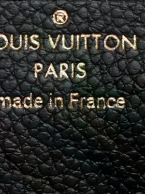 LOUIS VUITTON Monogram Empreinte Giant Ivy Wallet On Chain Satchel - Black