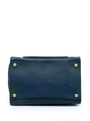 Prada Vitello Daino Front Pocket Open Convertible Tote Satchel