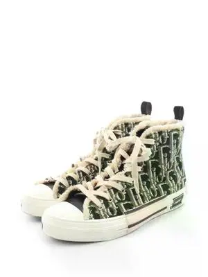 Dior 2010s B23 Oblique Sneakers - Green