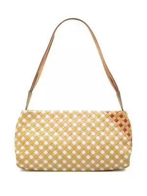 Bottega Veneta Multicolore Nappa Intrecciato Shoulder Bag