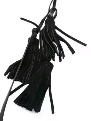 TWINSET Tassel Detail Whipstitch Trim Belt
