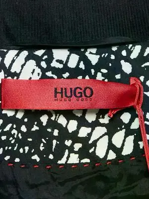Hugo Boss Crackle Print Bomber Jacket