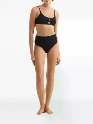 ERES Cycle High-waisted Bikini Briefs - Black