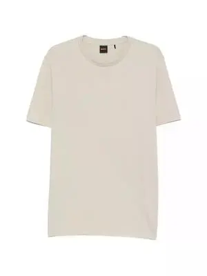 BOSS Logo-print T-shirt - Neutrals