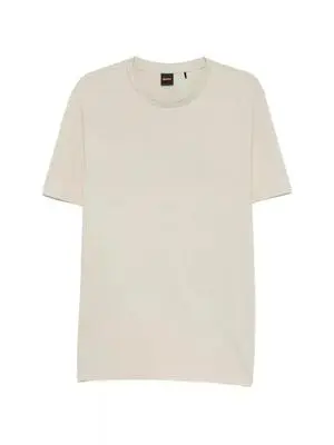 BOSS Logo-print T-shirt - Neutrals