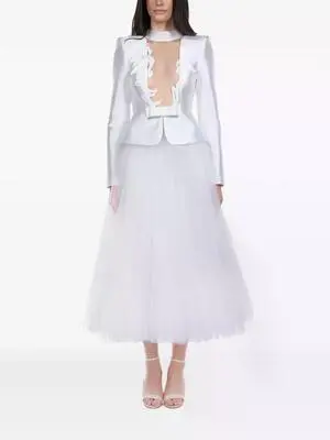 ARAFTU Peplum Tulle Dress